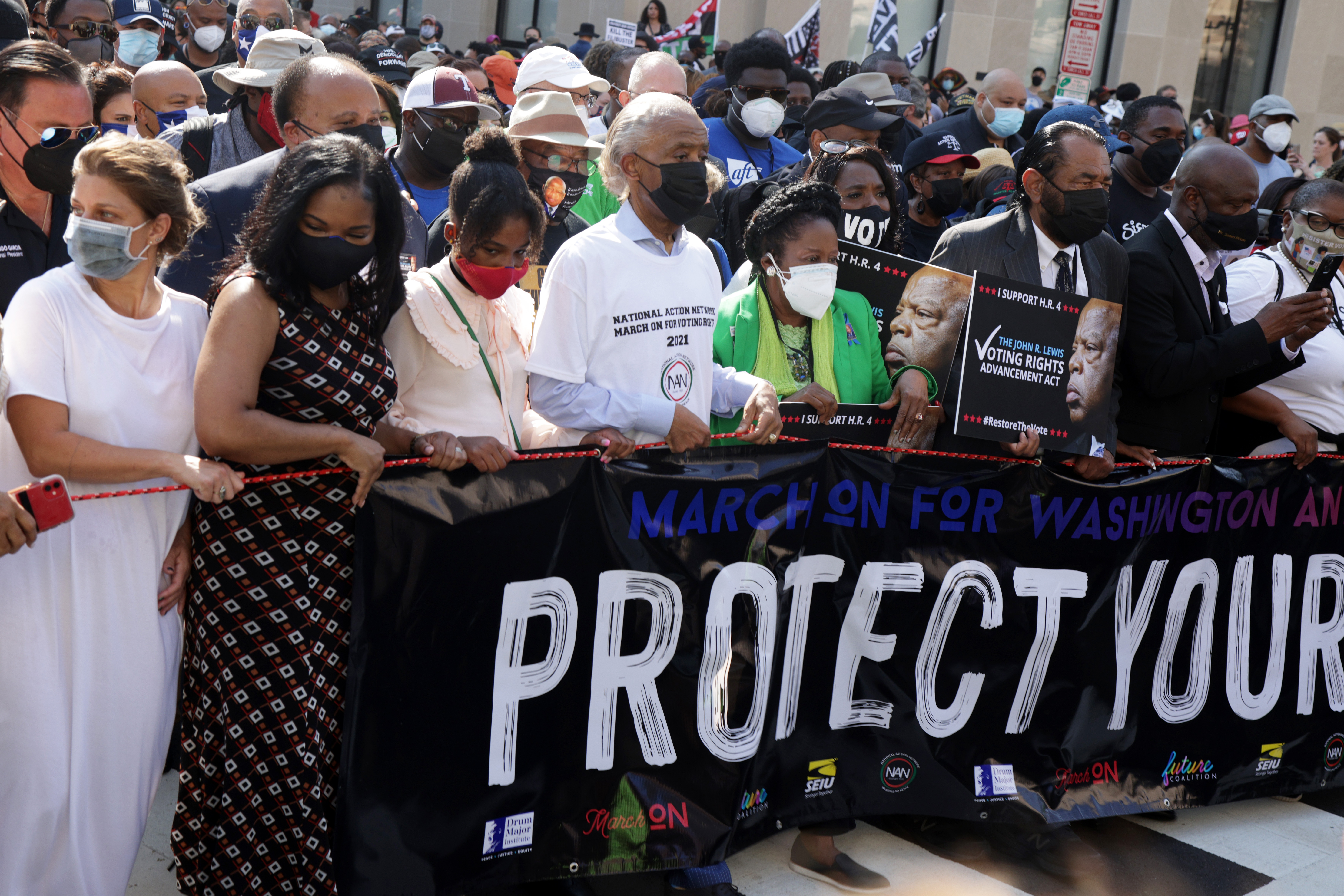 In Photos: Thousands Rally in DC for Voting Rights – NBC4 Washington