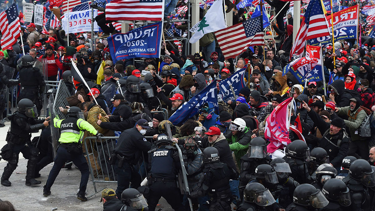 Capitol Police Officer Still Recovering From Insurrection Injuries