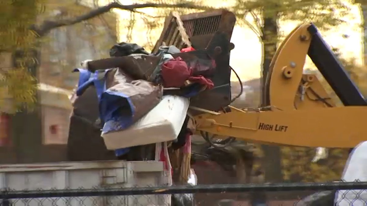 DC Clears Homeless Encampment in Northwest – NBC4 Washington