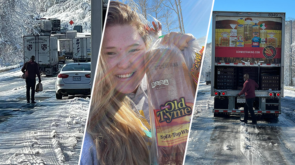 Bread Truck Driver Gives Food to Those Stuck on I-95 in Virginia – NBC4 ...