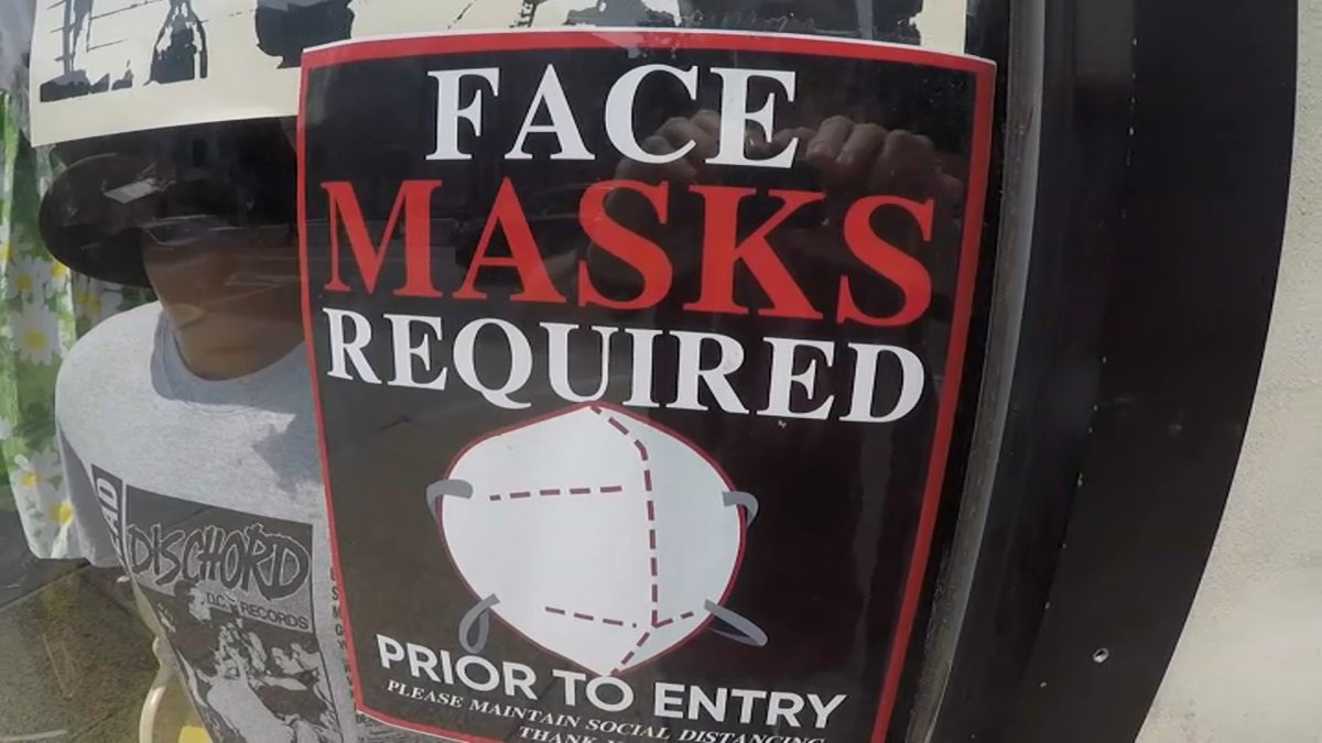 DC COVID Cases Decreasing, Officials Hopeful Mask Mandate Can End in ...