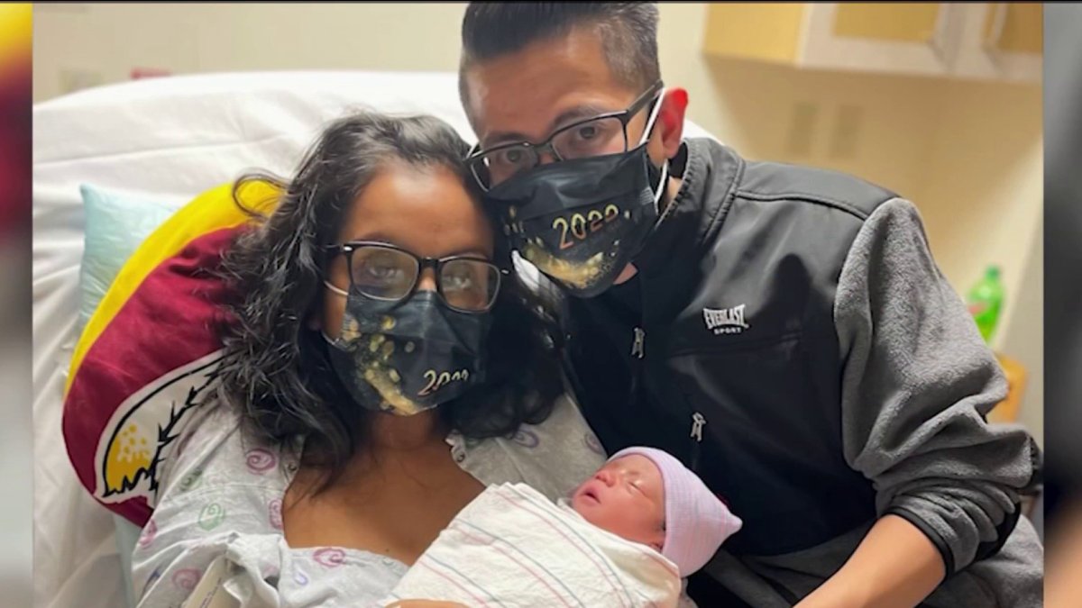 Joyful Parents Welcome First DC-Area Baby of 2022 at Holy Cross ...