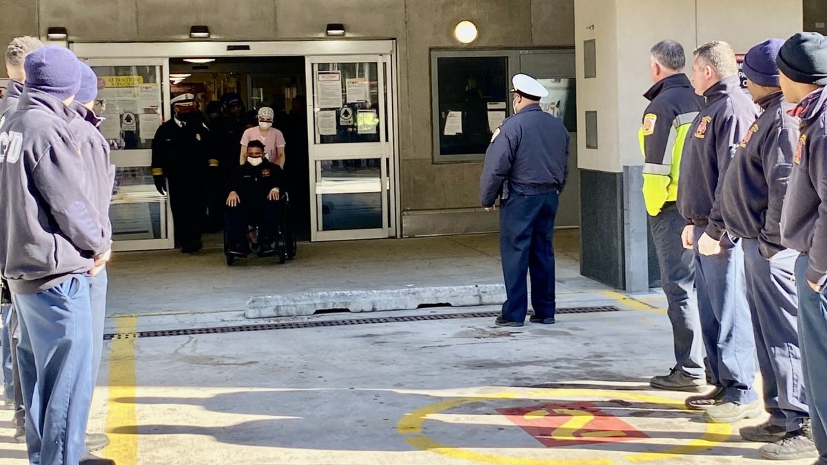 Baltimore Firefighter Who Survived Deadly Blaze Released From Hospital ...