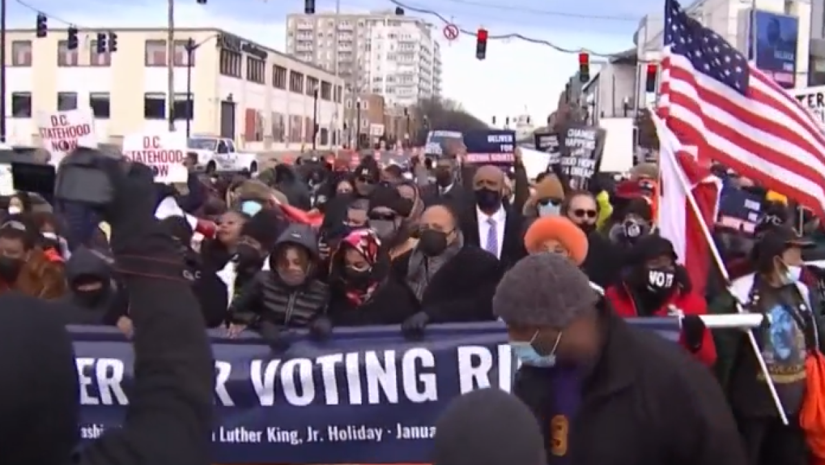 Local Supporters of Voting Rights Legislation Keep the Faith as Bills ...