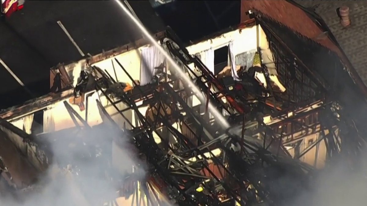 Chopper4: Fire, Explosion at Silver Spring Apartment Building – NBC4 ...