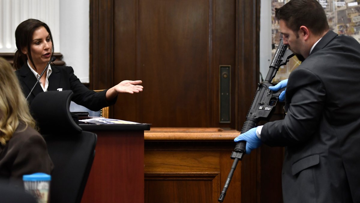 Kyle Rittenhouse’s Assault-Style Rifle Shredded in Crime Lab – NBC4 ...