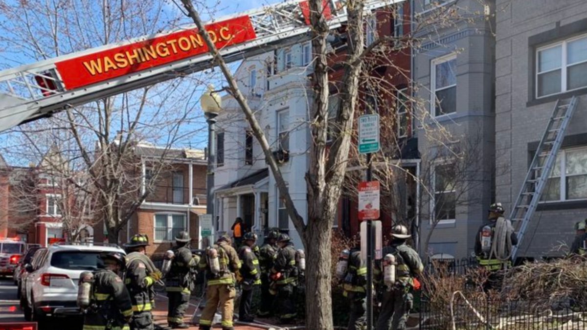 Woman Dies After Rescue From DC Apartment Fire – NBC4 Washington