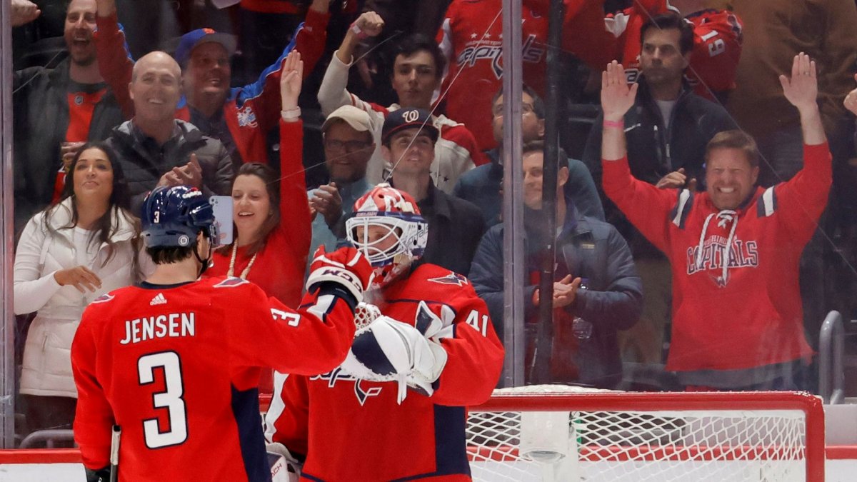 Vitek Vanecek Lays Claim to Capitals Crease With Shutout Performance ...