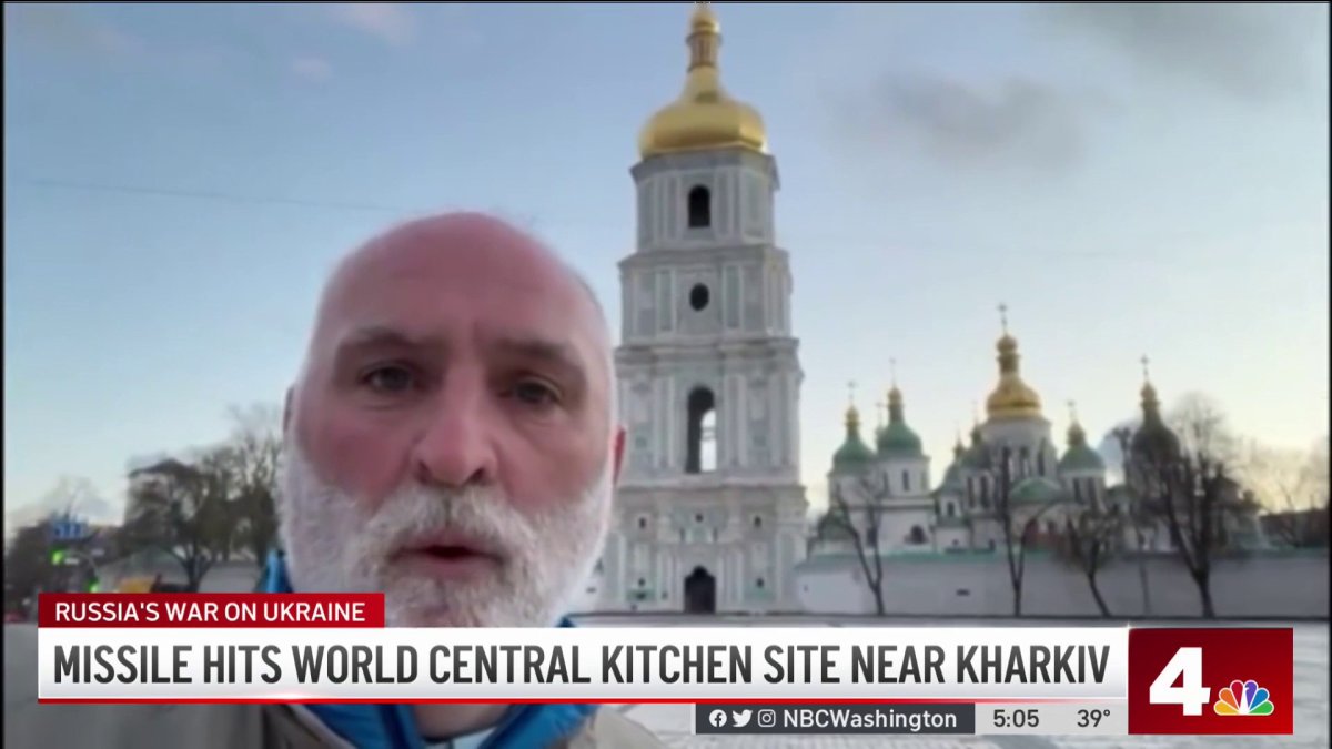 Missile Hits World Central Kitchen Site in Ukraine – NBC4 Washington