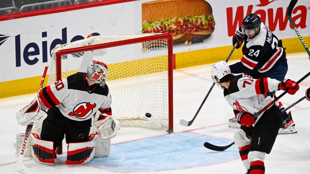 Capitals’ Rookie Connor McMichael Finding a Role, Gaining Confidence ...