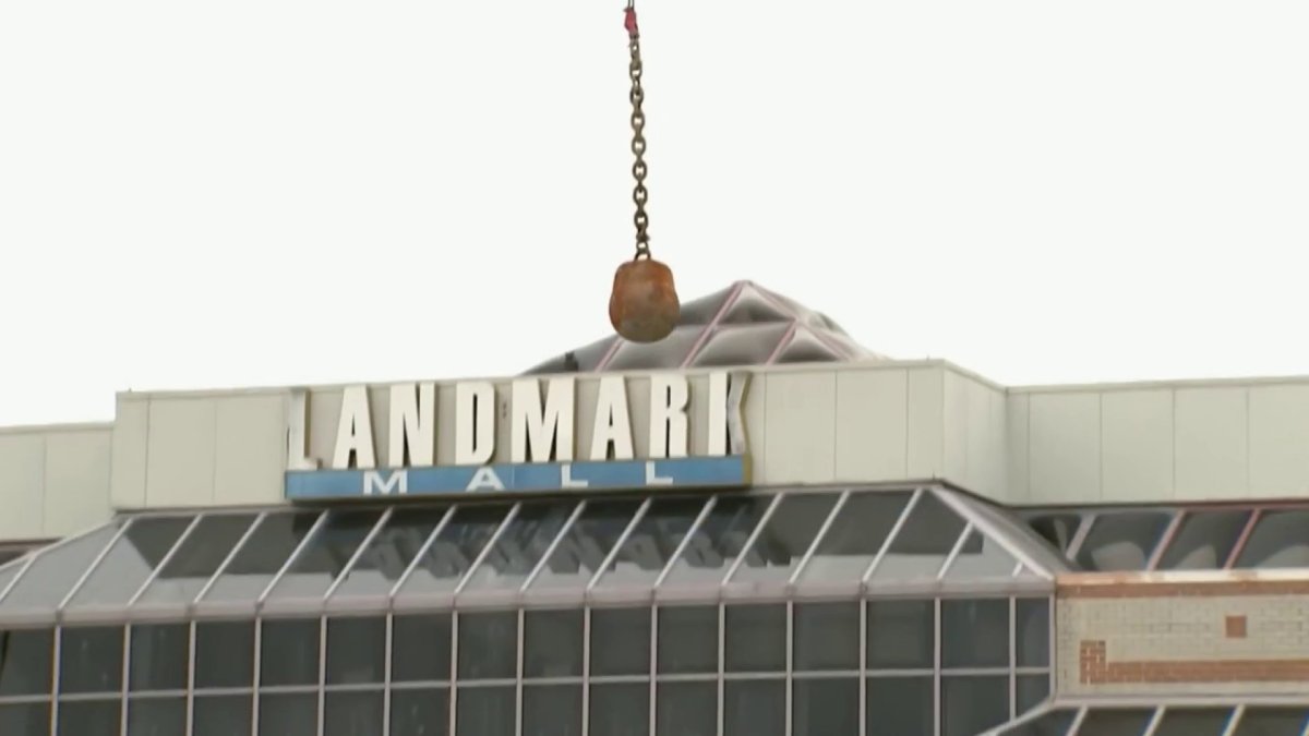 VIDEO: See Landmark Mall Demolition – NBC4 Washington