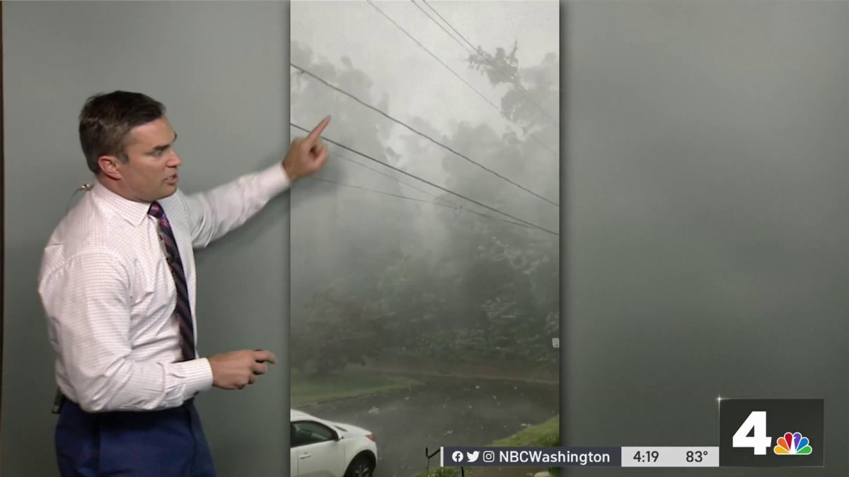 Weather Alert: Severe Thunderstorms – NBC4 Washington