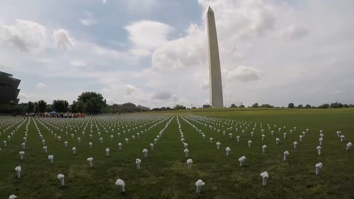 Giffords Unveils Gun Violence Memorial on National Mall – NBC4 Washington