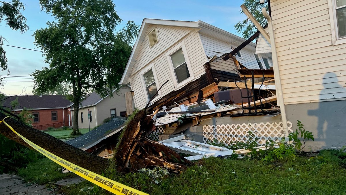 ‘Obliterated’: College Park Home Split in 2 as Storms Hit DC Area ...