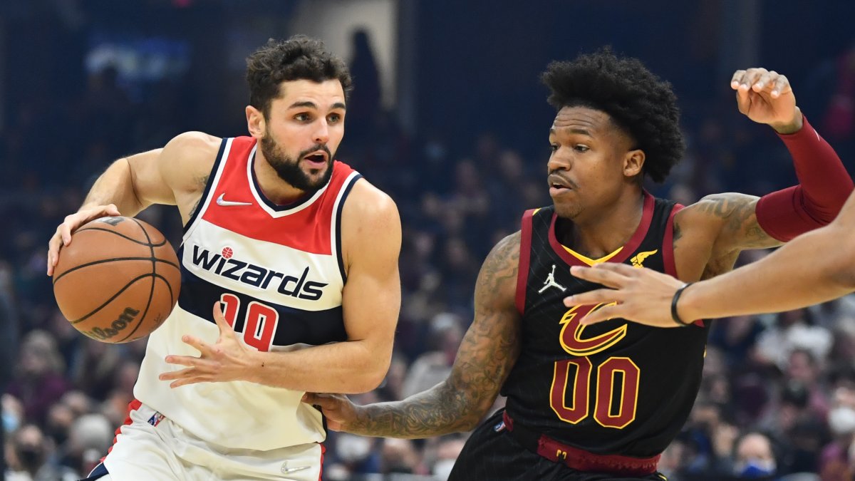 Raul Neto Joins Cavs After Two Years With Wizards Nbc4 Washington