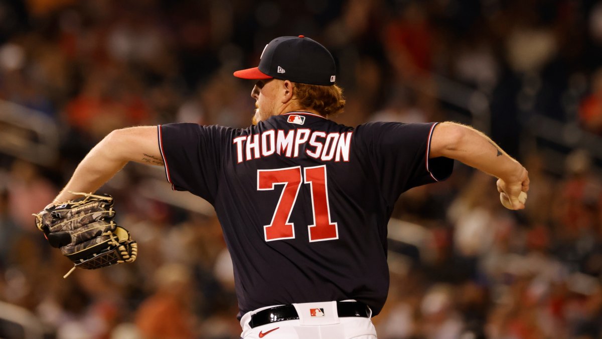 Mason Thompson and His Electric Fastball Make Nationals Return – NBC4 ...