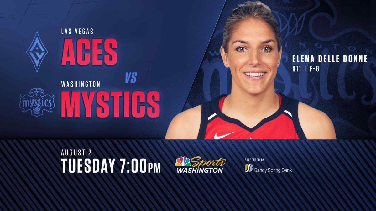 How to Watch Washington Mystics Vs. Las Vegas Aces – NBC4 Washington
