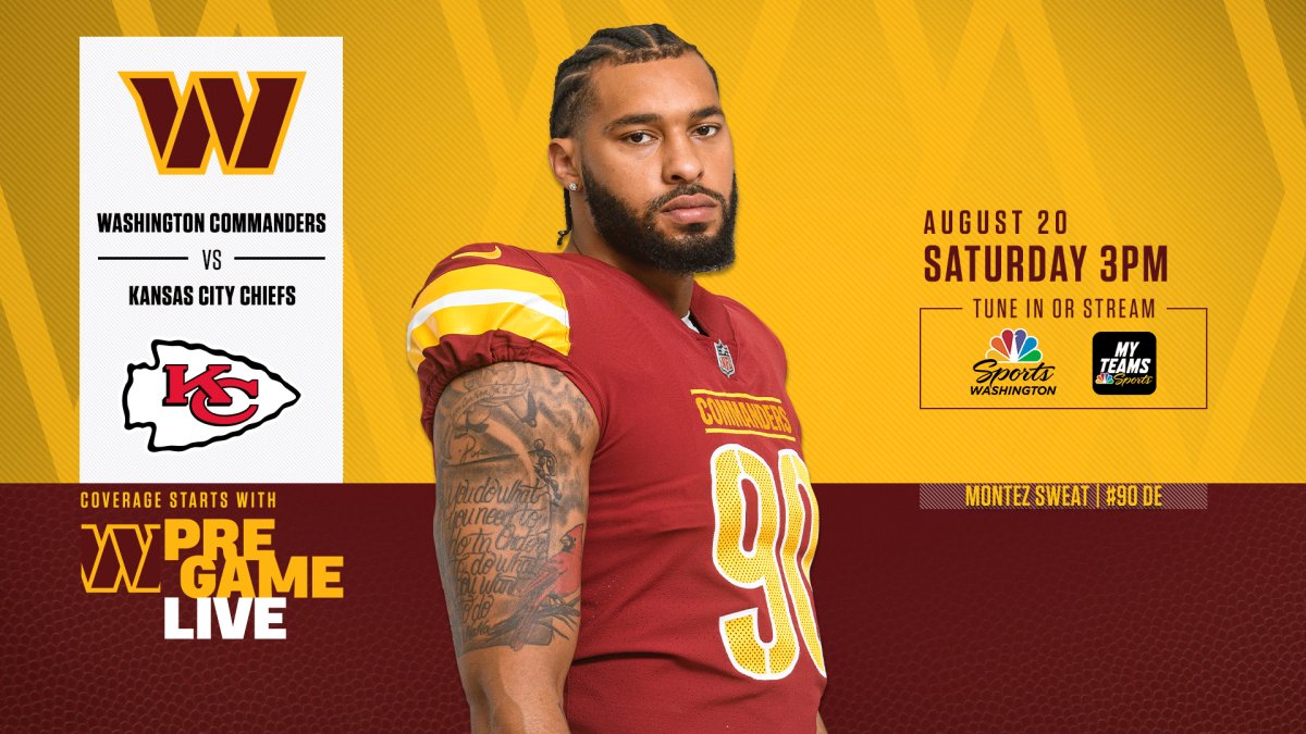 Commanders Vs. Chiefs Preseason: How to Watch, Date, Time, TV Channel ...