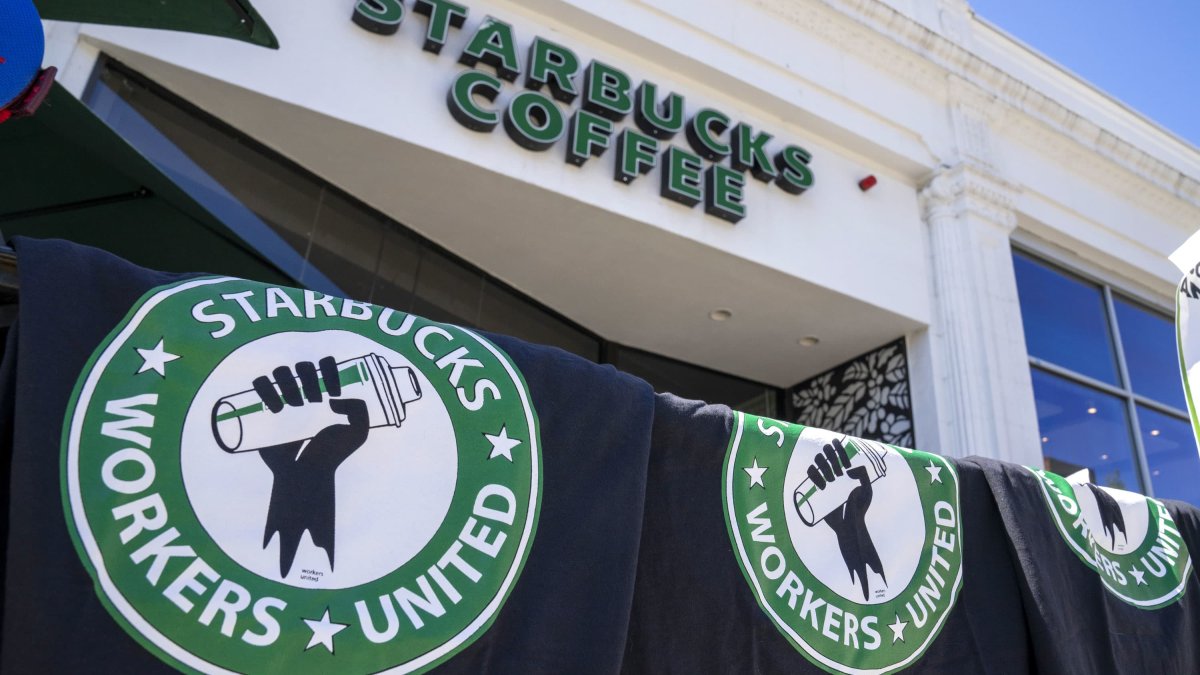 Starbucks workers launch strike on busy Red Cup Day – NBC4 Washington