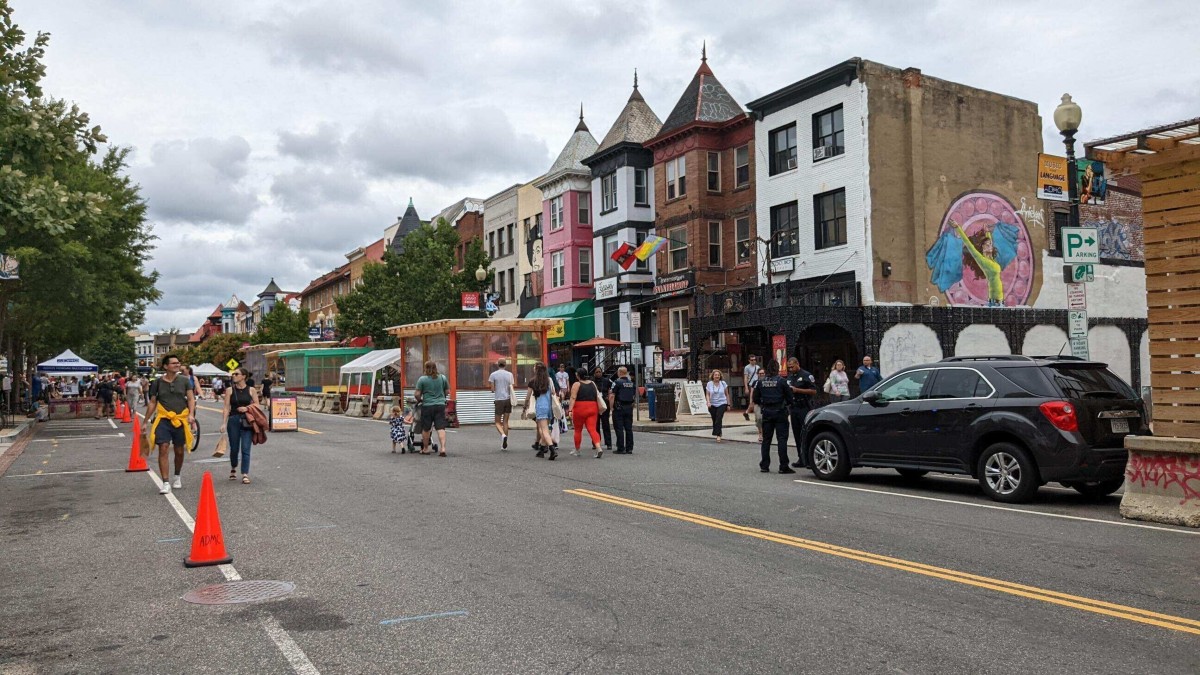 Adams Morgan’s First Pedestrian Zone on 18th Street – NBC4 Washington