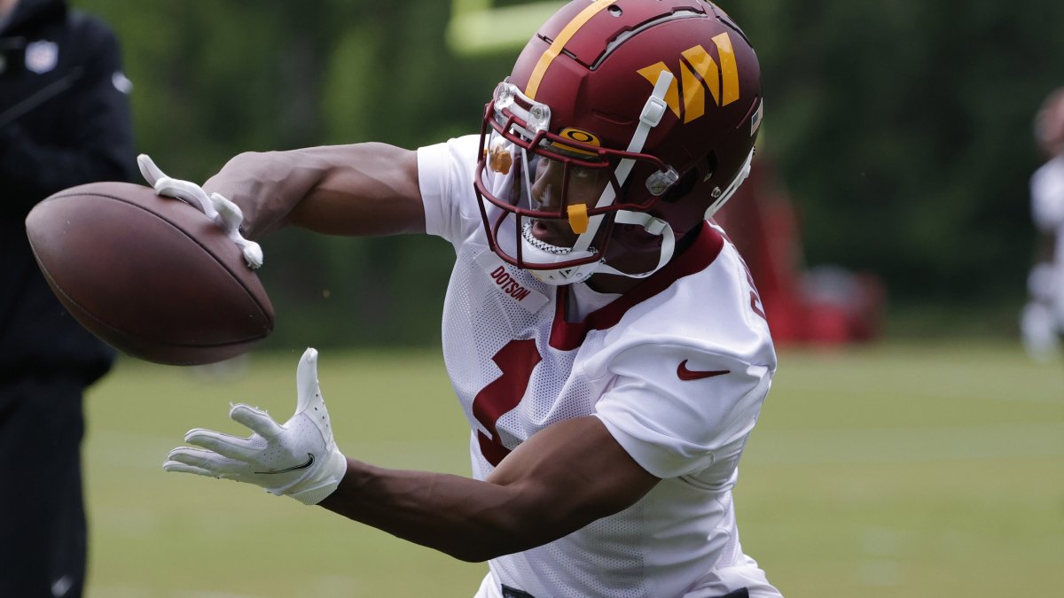 2022 Nfl Preseason Commanders Jahan Dotson Is A Top Rookie To Watch