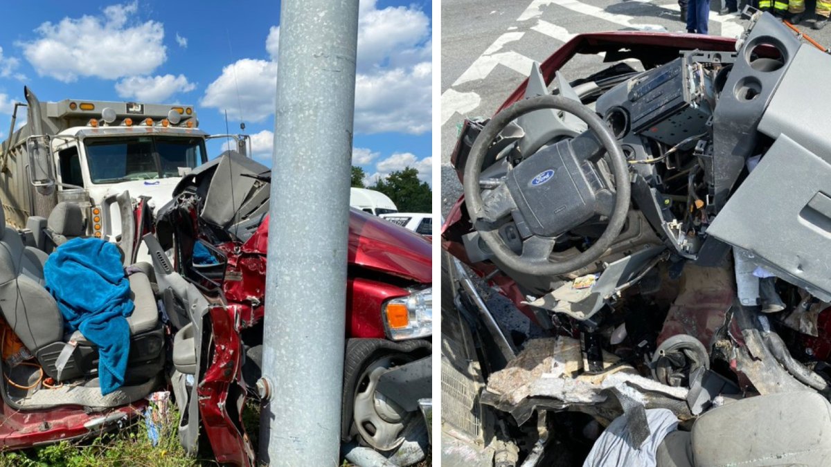 2 Seriously Hurt in Brandywine Crash – NBC4 Washington