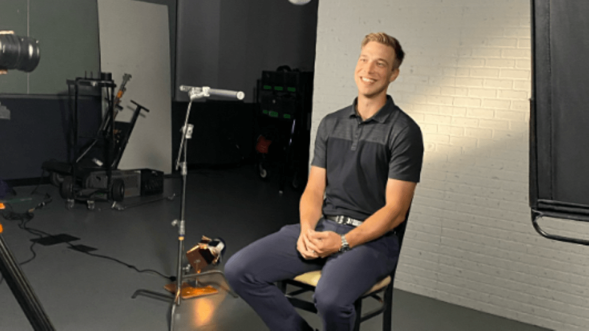 Darcy Kuemper Represents Caps at NHL Player Media Tour in Las Vegas ...