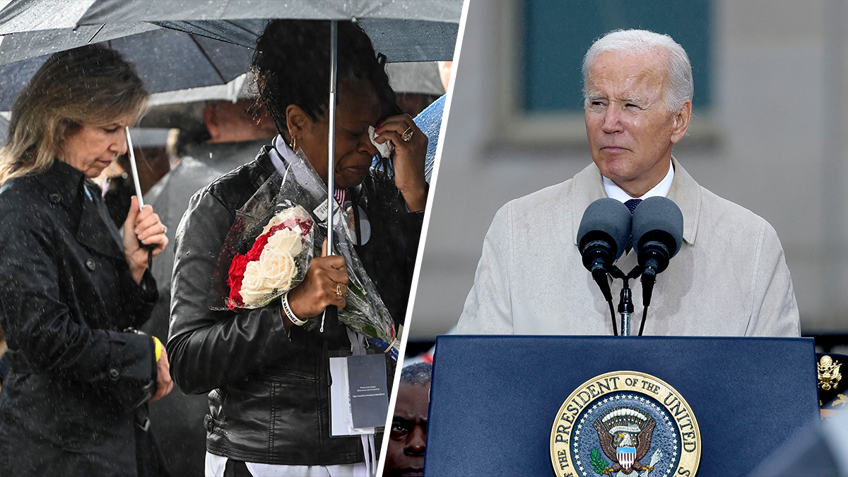 In Photos: Biden Honors 9/11 Victims at the Pentagon – NBC4 Washington