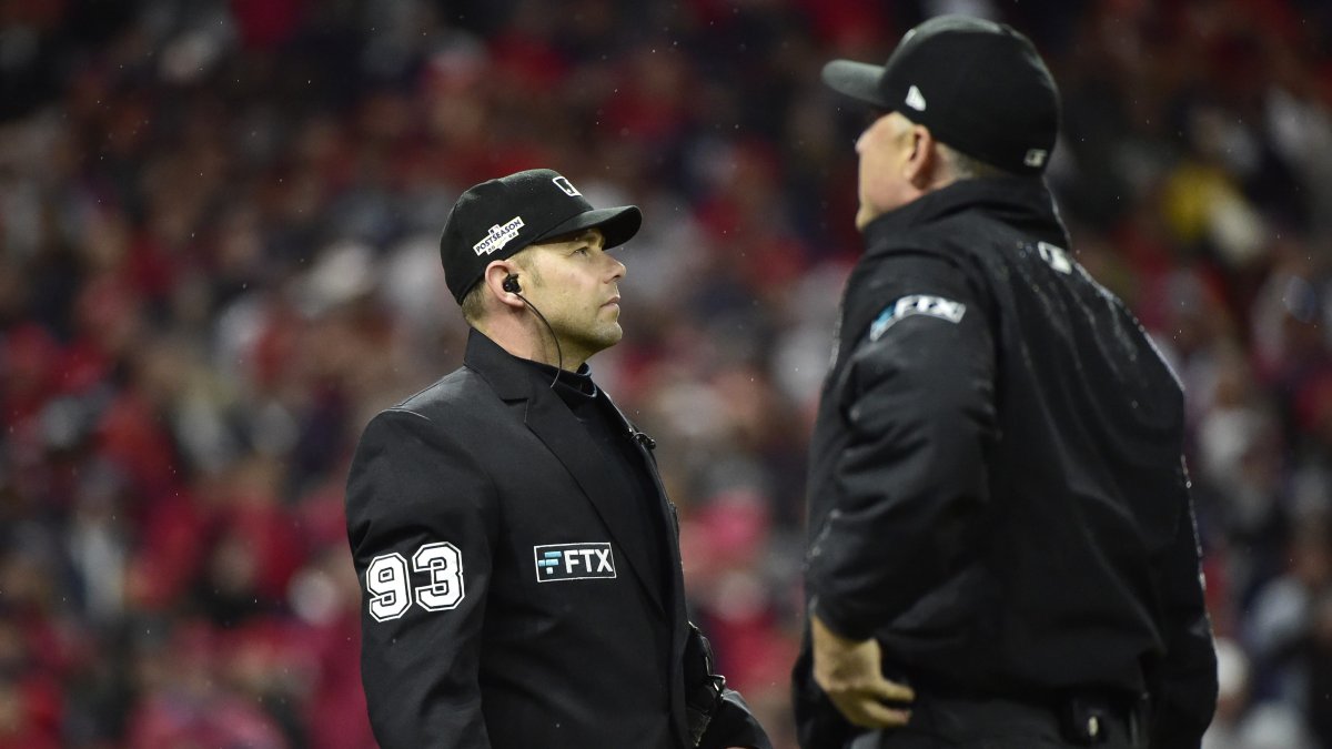 World Series Ump Crew Youngest in Years, Nod to K-zone Tech – NBC4 ...
