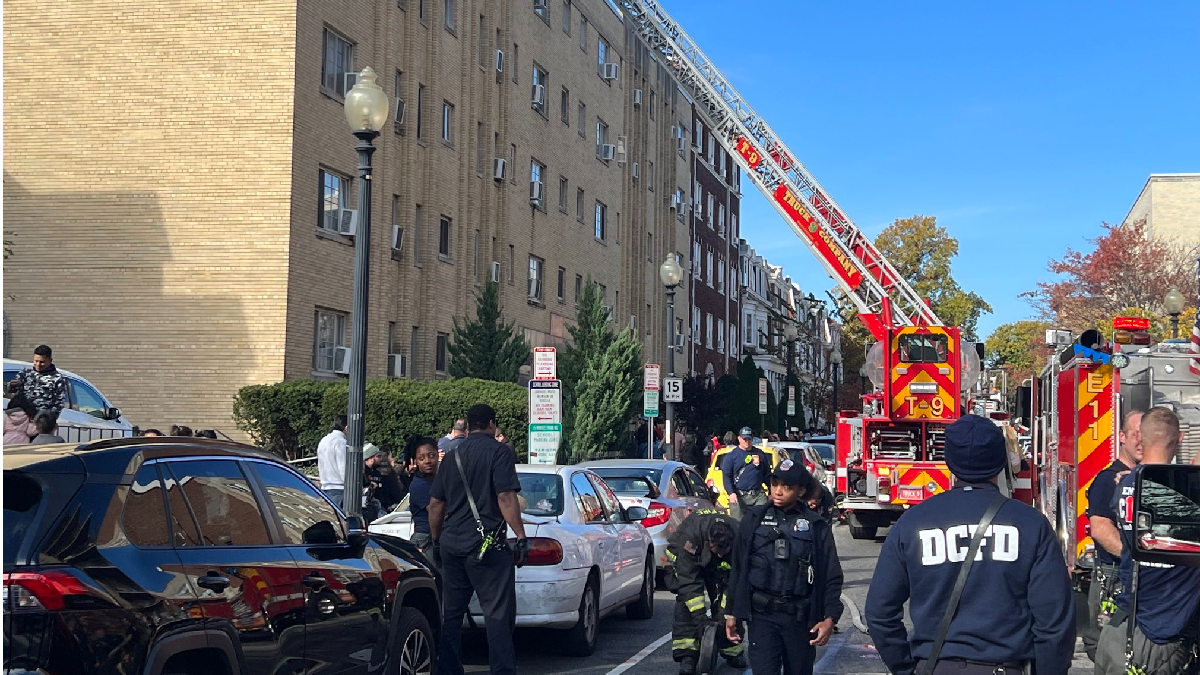 Fire Crews Rescue Residents Trapped in DC Apartment Building, Woman ...