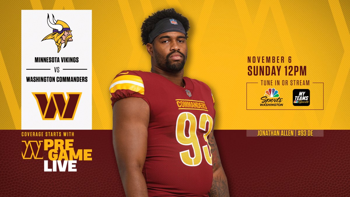 Commanders Vs. Vikings Week 9: How to Watch, Date, Time, TV Channel ...