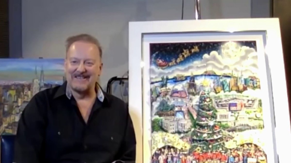 Artist Celebrates 75 Years of Toys for Tots – NBC4 Washington
