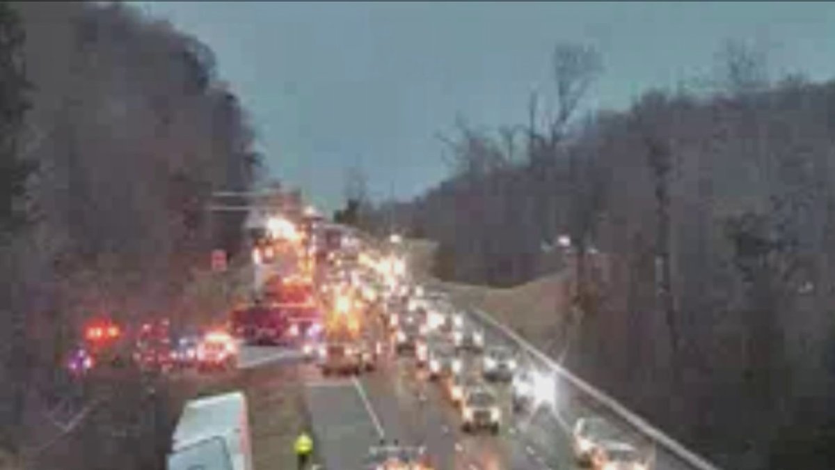 1 Hurt in Crash on I-95; Traffic Snarls Near Quantico – NBC4 Washington