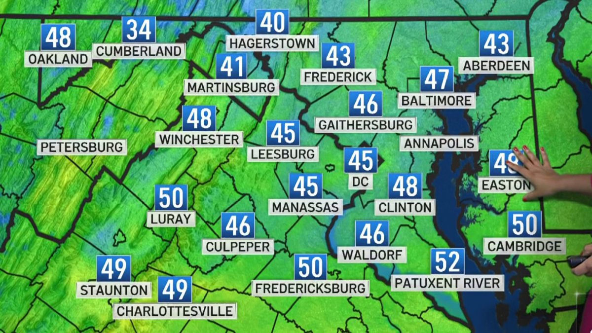 Midday Weather: Dec. 29 – NBC4 Washington
