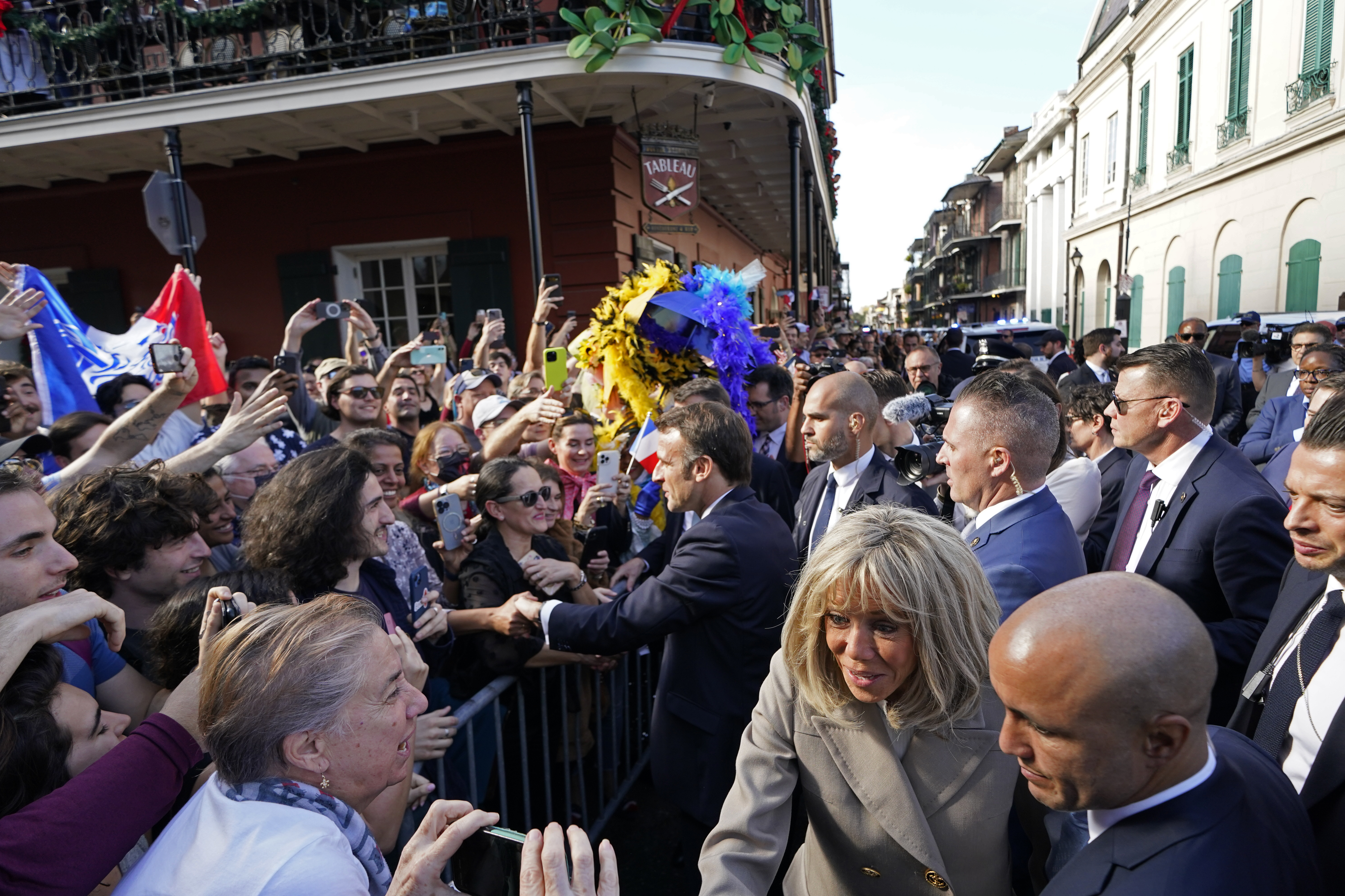 French President Macron Visits Louisiana to Boost Cultural Ties – NBC4 ...