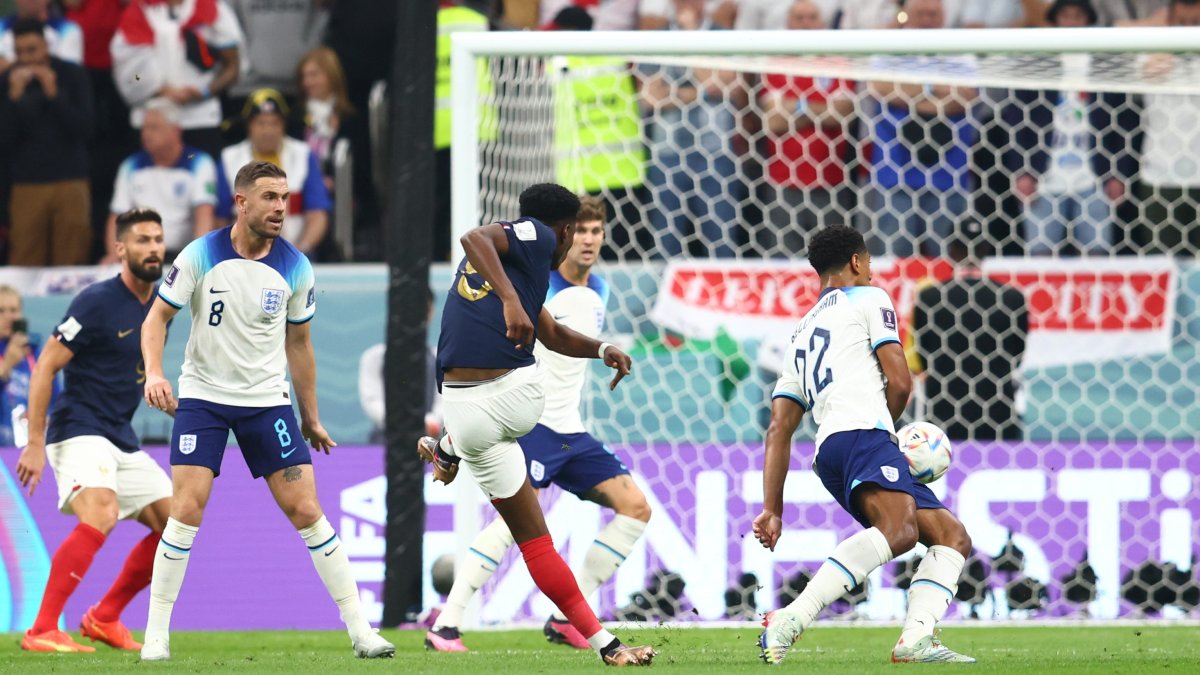Aurelien Tchouameni's Long-distance Strike Gives France Lead vs ...