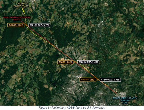 Gaithersburg Plane Crash: Preliminary NTSB Report Released – NBC4 ...