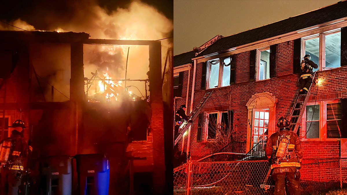 1 Critically Injured in 2-Alarm Fire in Northeast DC: Officials – NBC4 ...