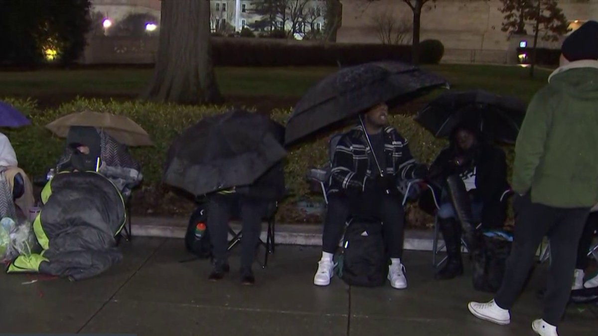 Protesters Camp Outside Supreme Court Ahead of Student Debt Relief ...