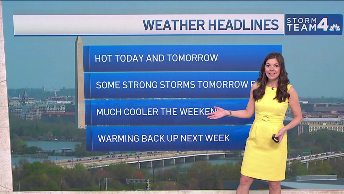 Midday Weather: April 5, 2023 – NBC4 Washington
