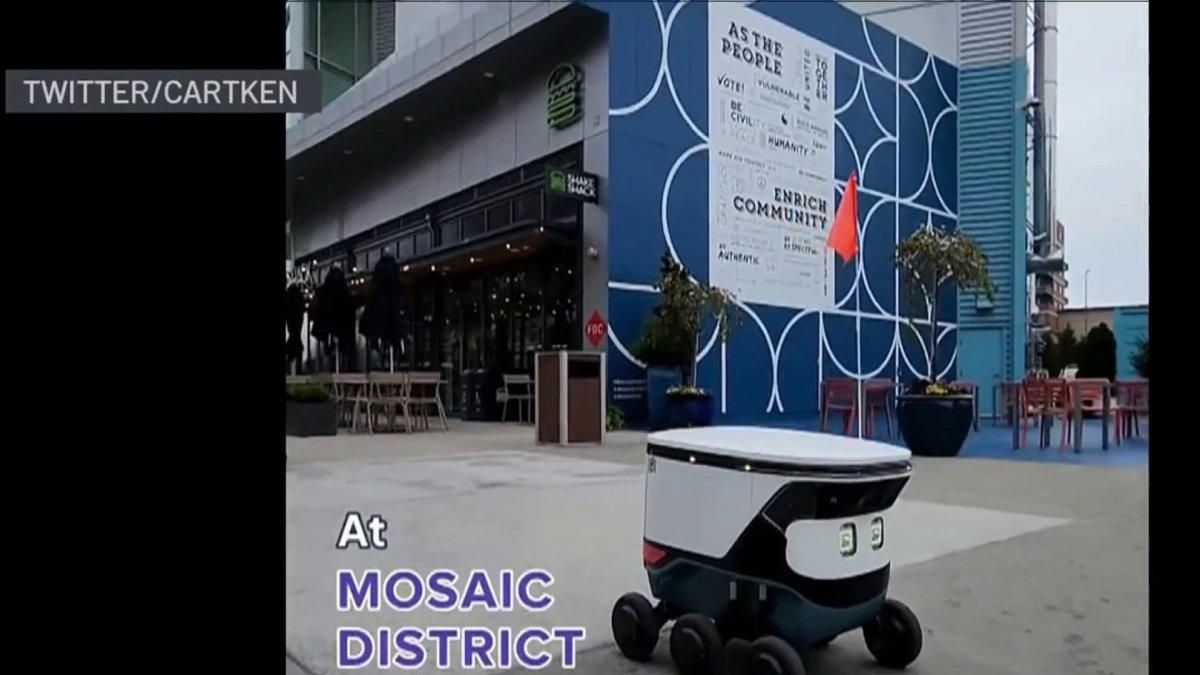 Robots Making Food Deliveries in Fairfax – NBC4 Washington