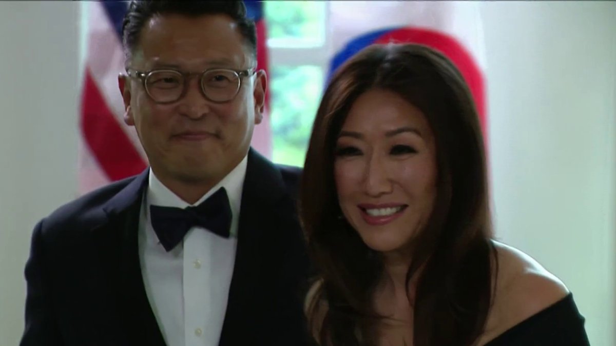 Eun Yang Arrives At White House State Dinner Nbc4 Washington