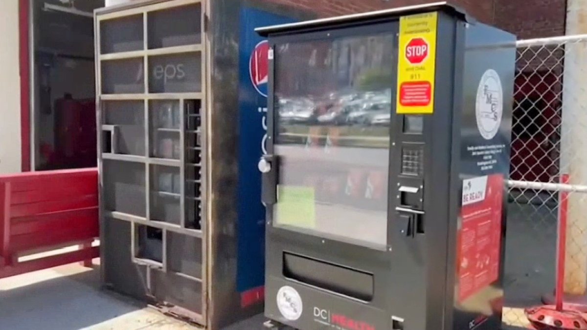 Here’s Where to Find Narcan Vending Machines in DC – NBC4 Washington