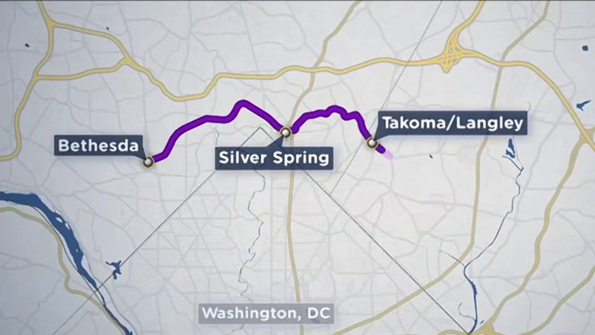 Purple Line Won’t Run Until 2026 At Earliest – NBC4 Washington