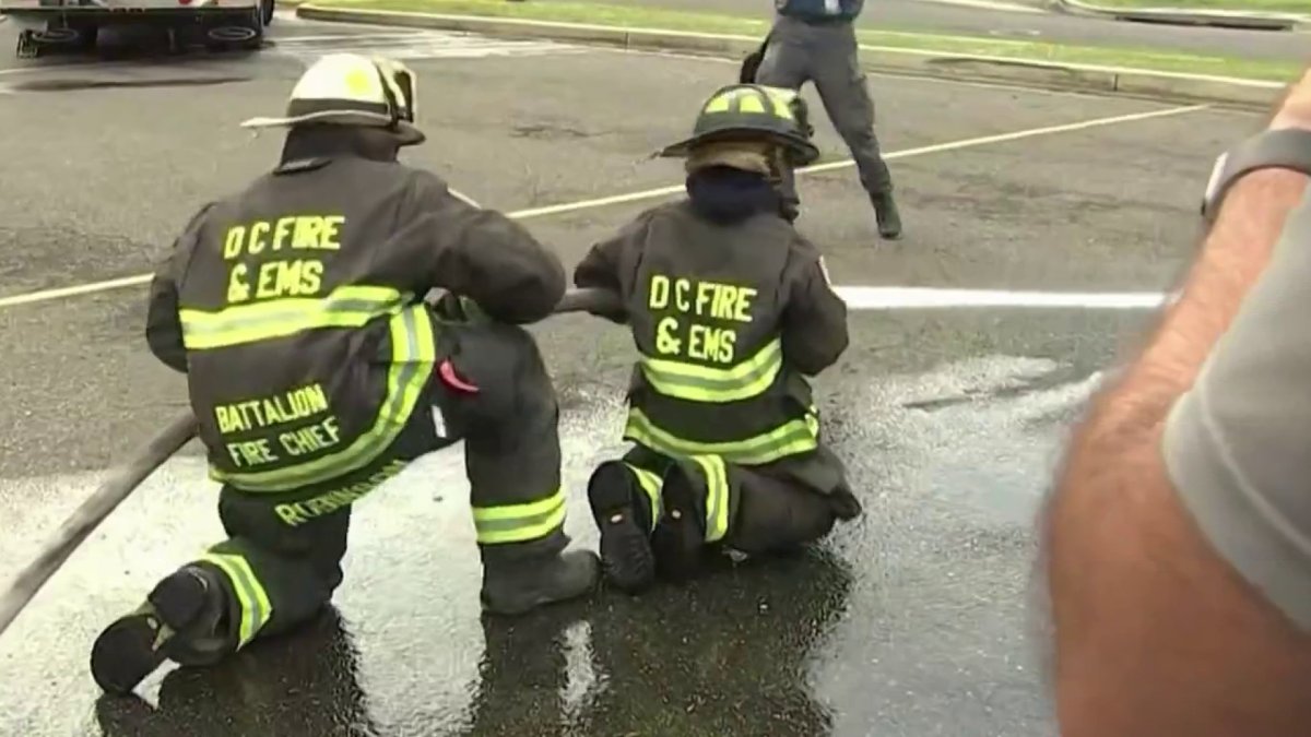Aspiring Firefighter, 11, Trains With the Pros in DC – NBC4 Washington