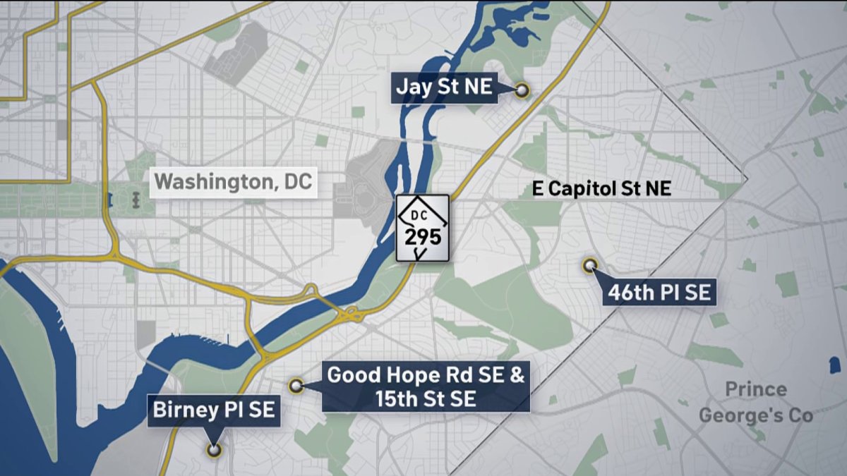 4 Shootings Within One Hour in DC – NBC4 Washington
