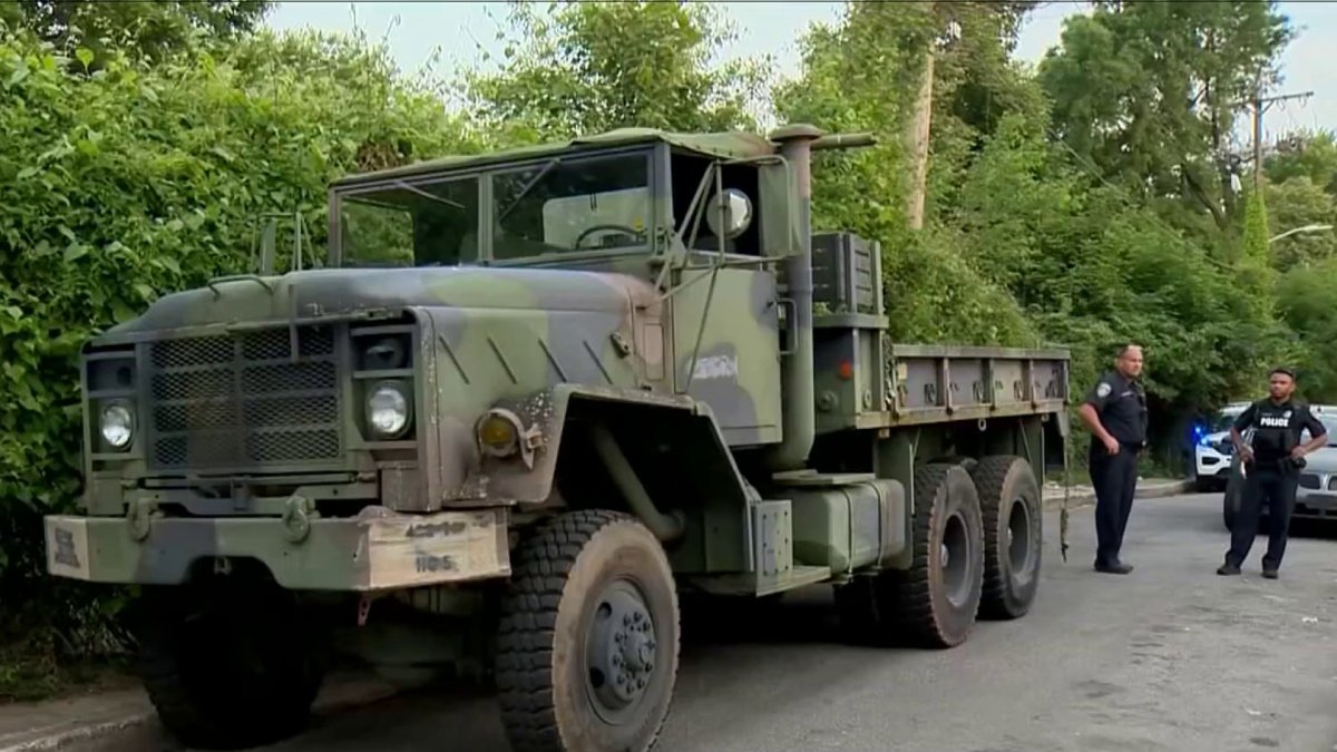Maryland Man Steals Military Truck, Leads Police on Chase – NBC4 Washington