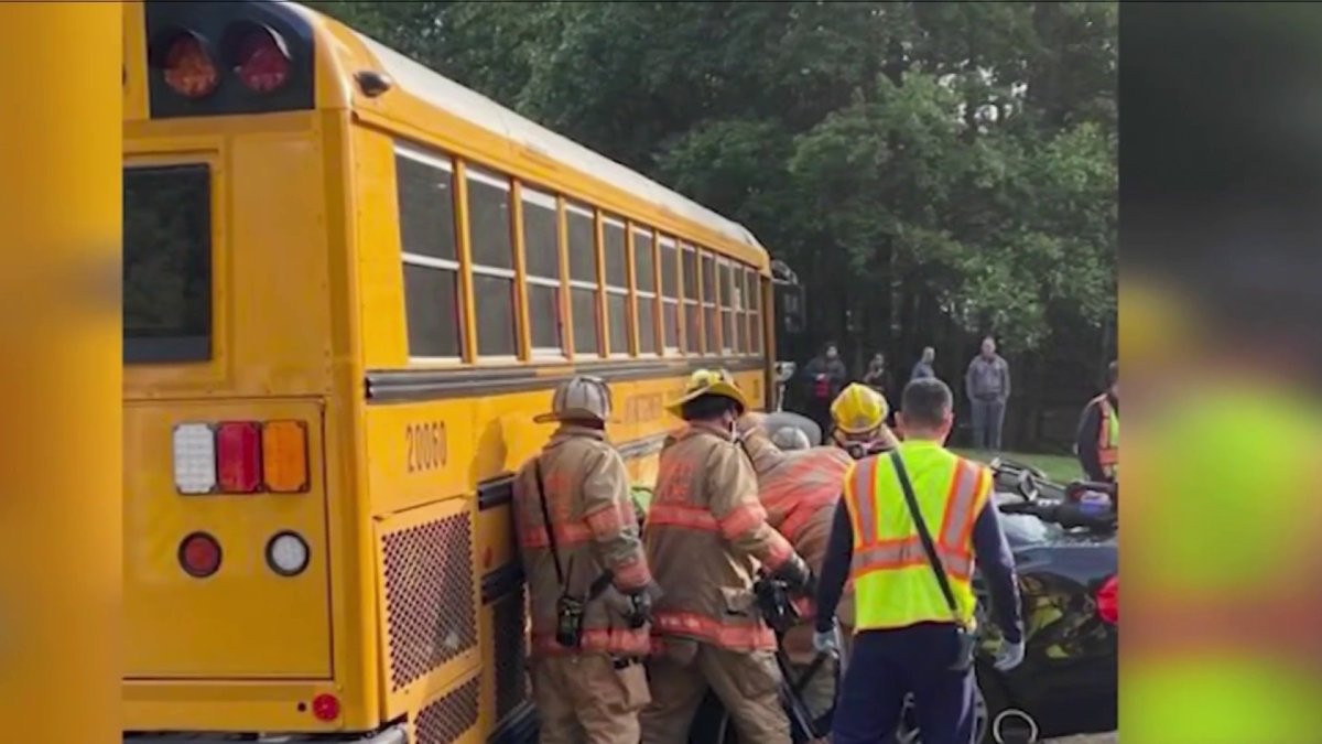 Teenager and Child Critically Injured in School Bus Crash in Maryland ...