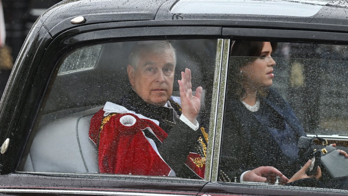 Prince Andrew Wears Full Royal Regalia at Coronation – NBC4 Washington