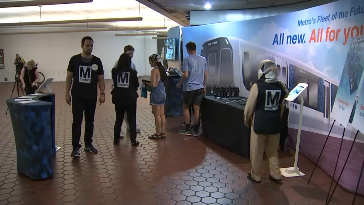 Check Out the Future of Metro Railcars – NBC4 Washington